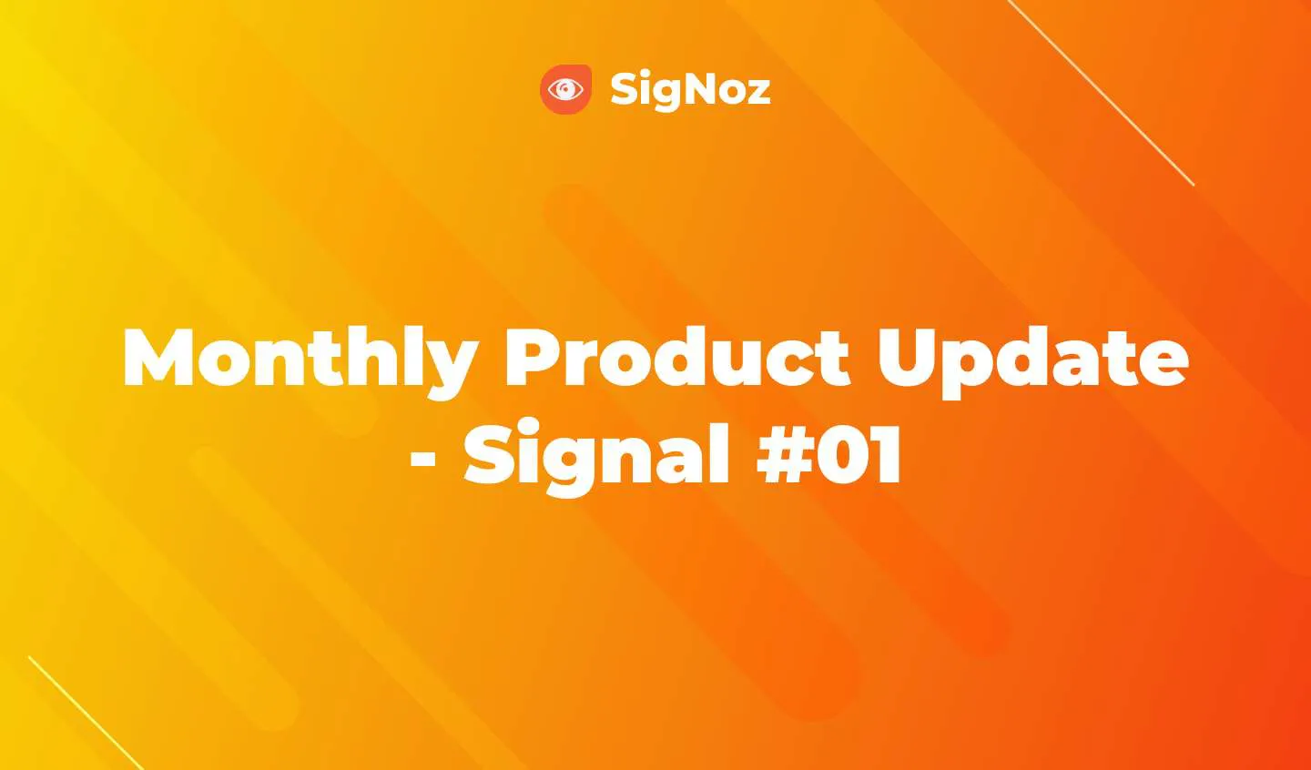 Our first community update - Signal | SigNoz